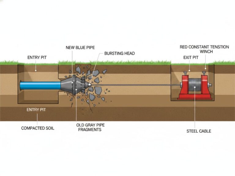Pipe Bursting Cost per Foot: Real Pricing by Scenario Guide